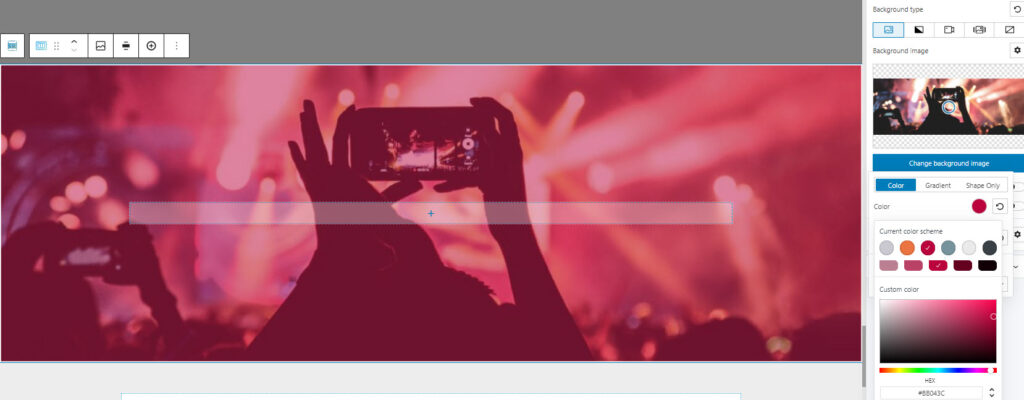 How to customize colors, backgrounds, and overlays in Kubio | KubioBuilder