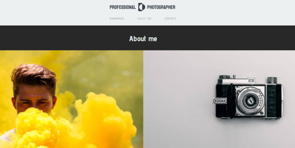 Page title block | KubioBuilder