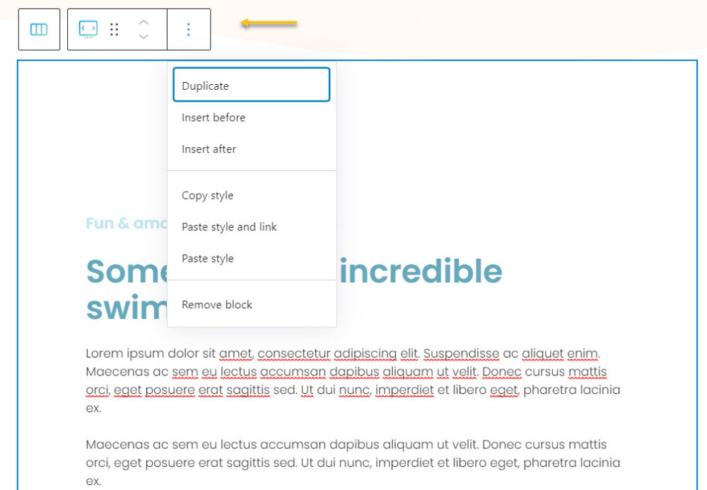 Slider block (PRO only) | KubioBuilder