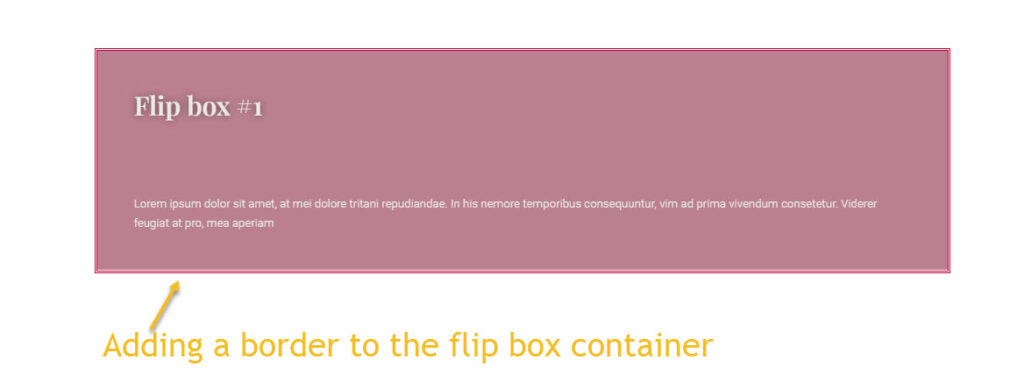 Flip box block (PRO only) | KubioBuilder