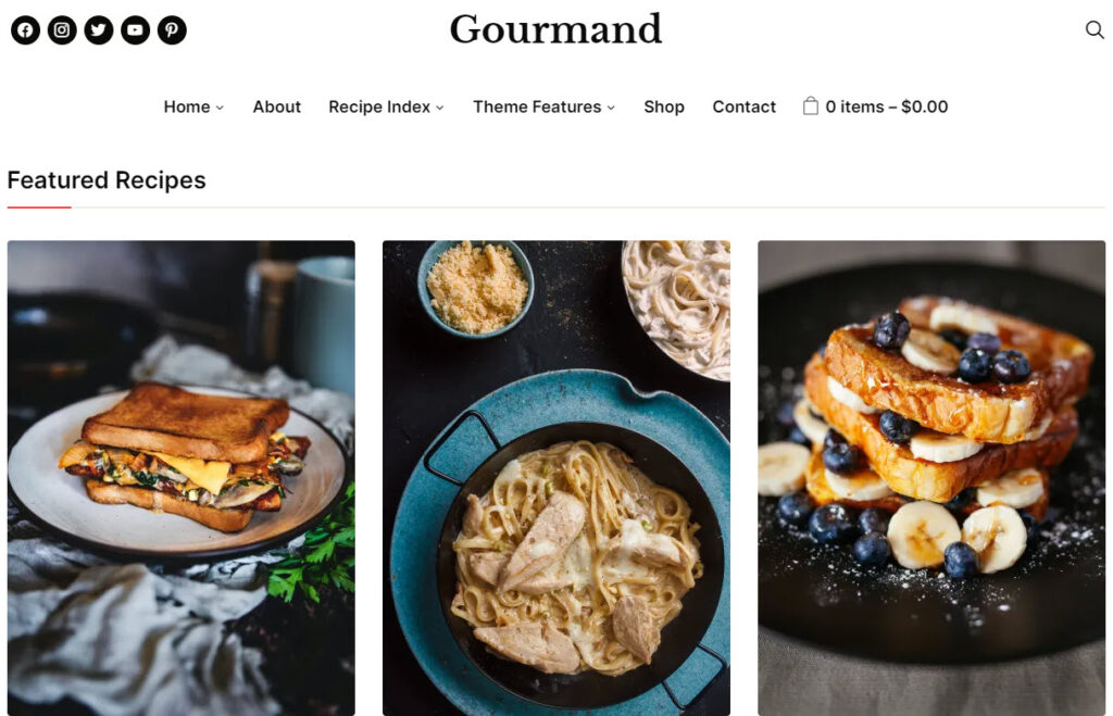 20 Mouth-watering WordPress Food Blog Themes | KubioBuilder