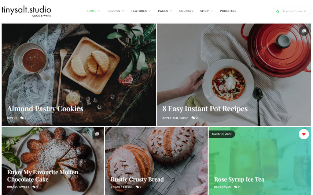 20 Mouth-watering WordPress Food Blog Themes | KubioBuilder