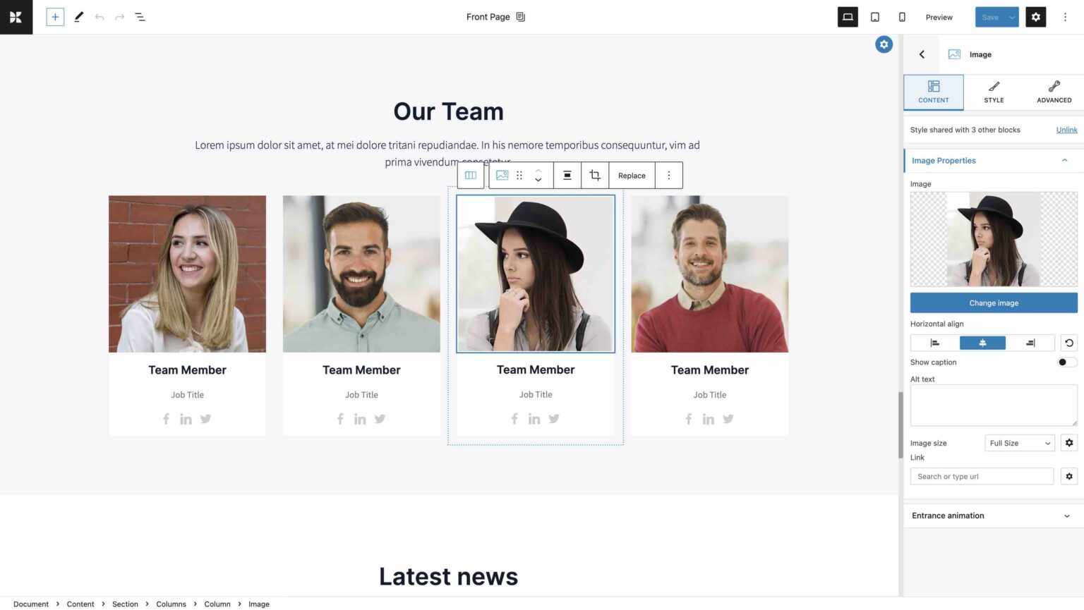 Kubio Theme | KubioBuilder