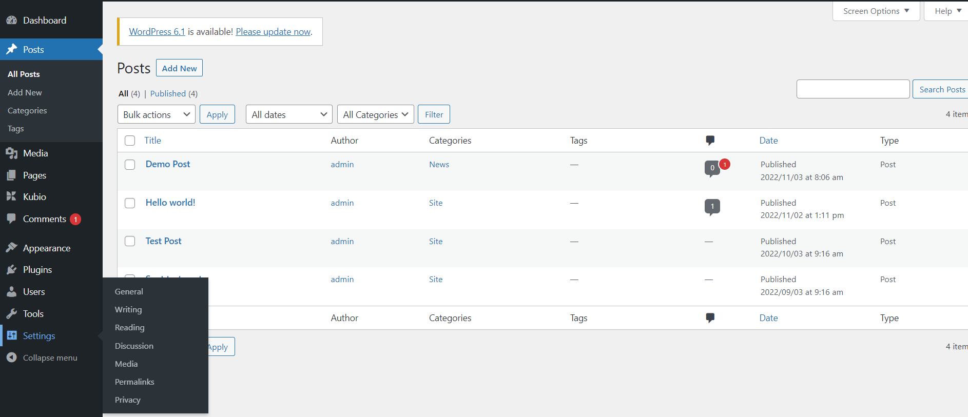 How To Disable Comments In Wordpress Kubiobuilder