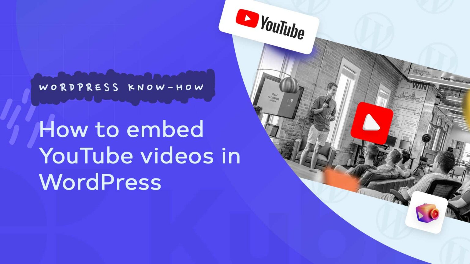 How to Embed YouTube Videos in WordPress | KubioBuilder
