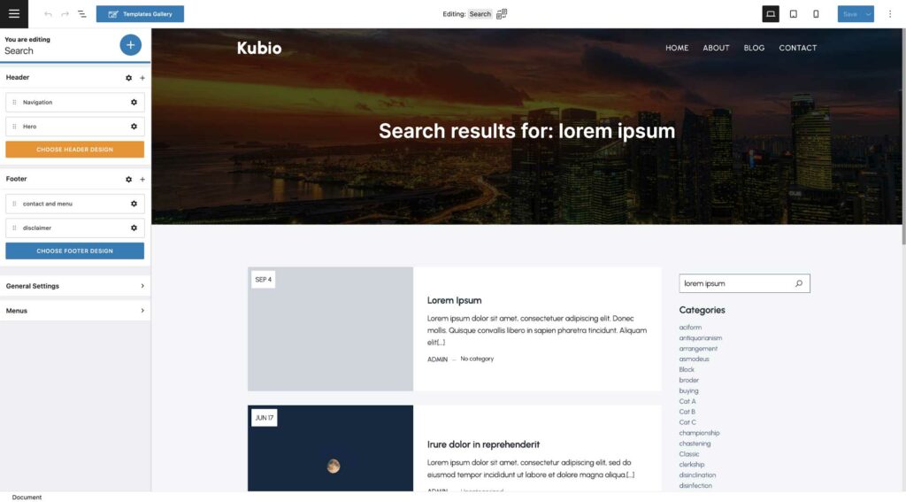New Kubio Theme For WordPress | Kubio Builder