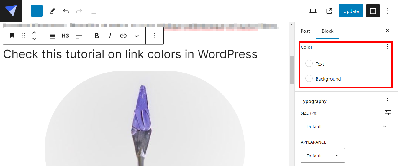 3 Easy Ways to Modify Link Color in WordPress | KubioBuilder