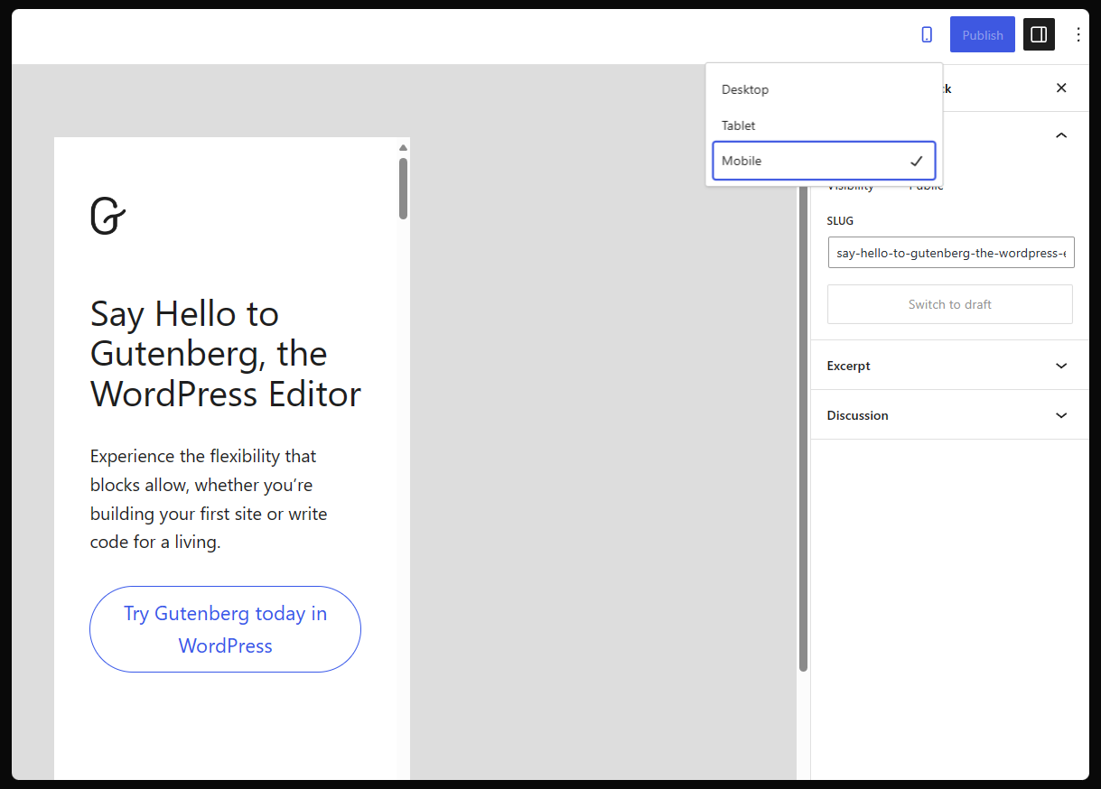 Customizing Mobile Version of WordPress Without Redirections | KubioBuilder