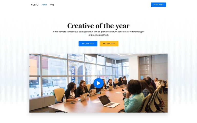 New Kubio Theme For WordPress | Kubio Builder