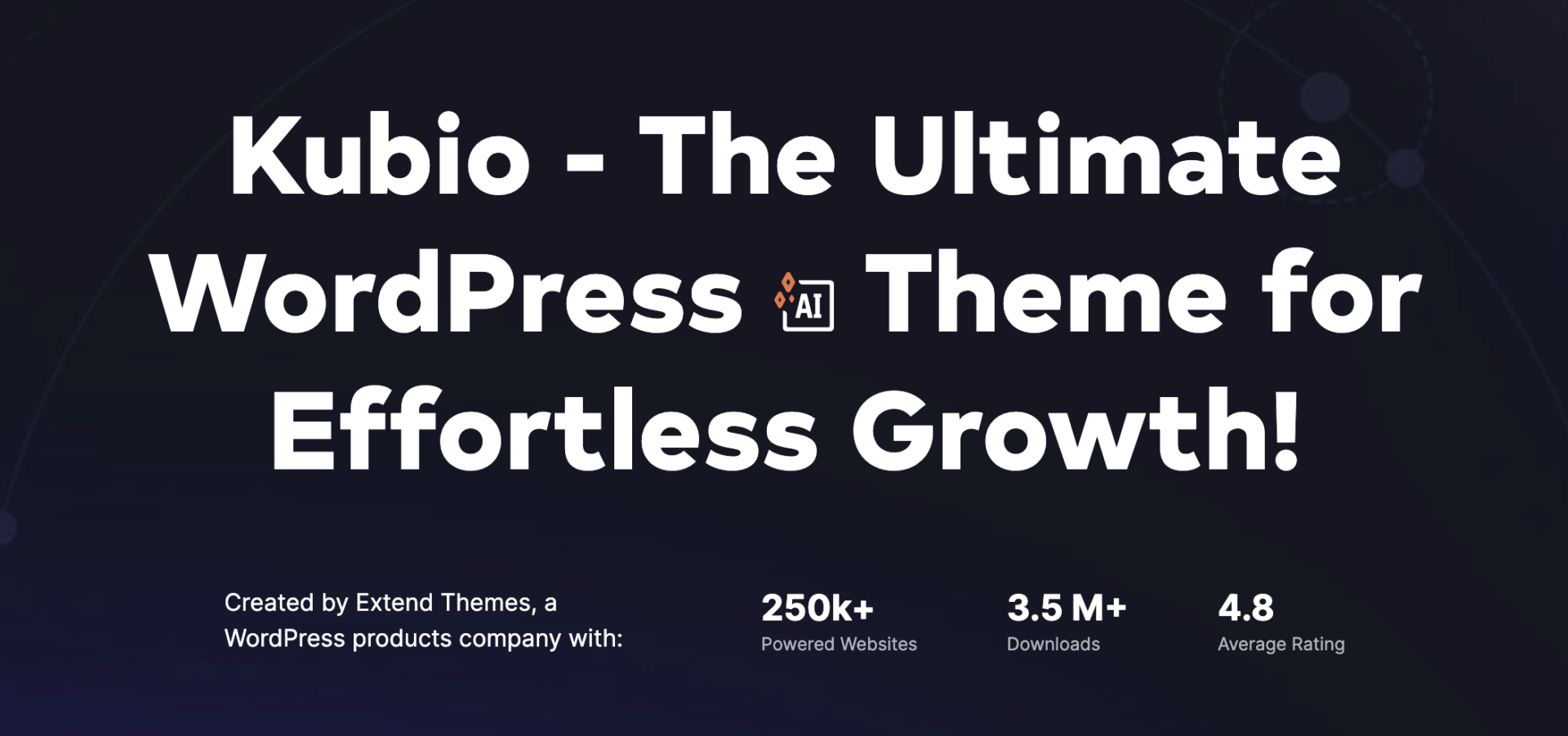 Maximize Your Website's Potential: 7 Best AI WordPress Themes | KubioBuilder