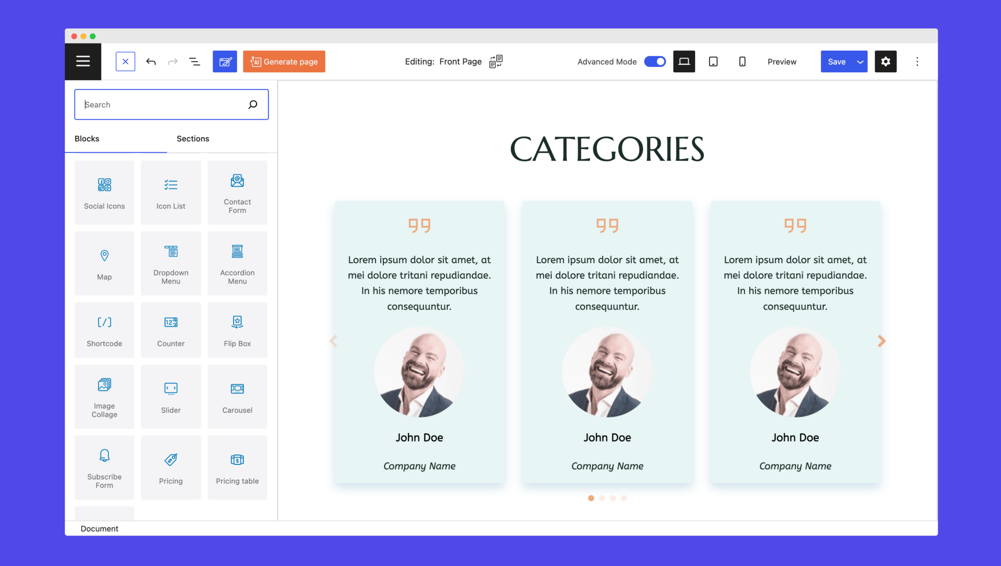 How to Add an Image Carousel in WordPress: A Step-by-Step Guide | KubioBuilder