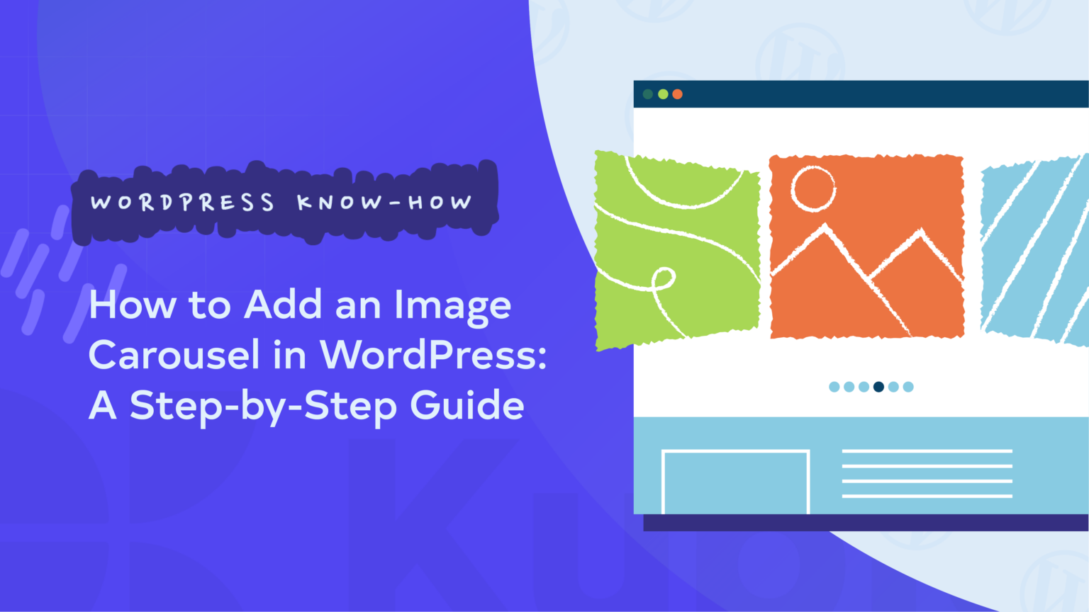 How To Add An Image Carousel In Wordpress A Step By Step Guide